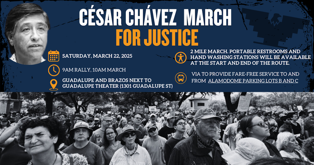 Cesar Chavez March for Justice · Mobilize